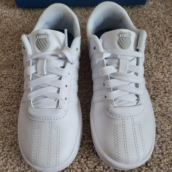 K-Swiss | Shoes | Nwt Kswiss Girls Leather Sneakers | Poshmark